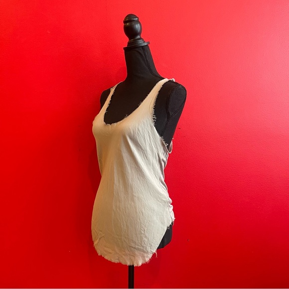 Monika Chiang | Tops | Monika Chiang Shredded Tank | Poshmark